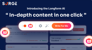 SurgeGraph Introduces Longform AI, Revolutionizing Content Creation ...
